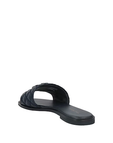 Tory Burch Embossed Glossy Leather Slippers