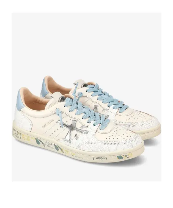 Premiata Bsktclad Strapped Low-top Casual Shoes