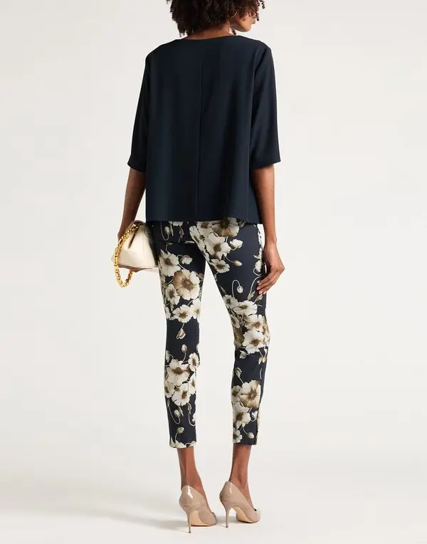 Dolce & Gabbana Floral Slim-fit Pants
