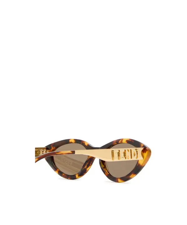 Fendi Narrow Cat-eye Sunglasses