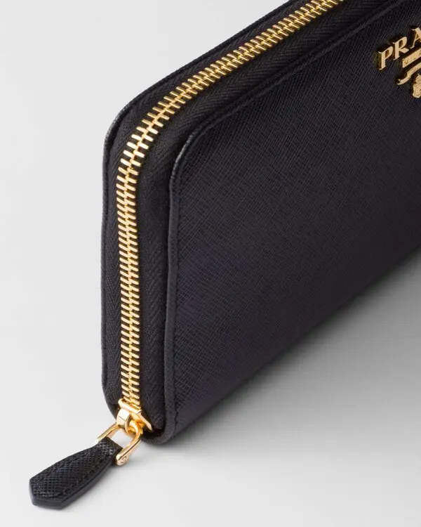 Prada Large Saffiano Leather Wallet
