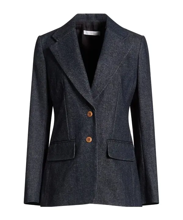 Chloé Single-breasted Denim Blazer