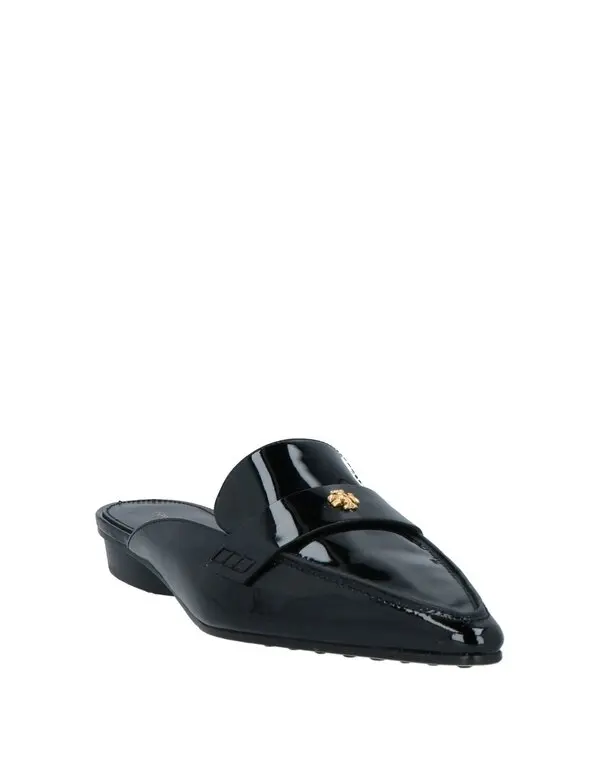 Tory Burch Closed-toe Slippers With Logo Detail
