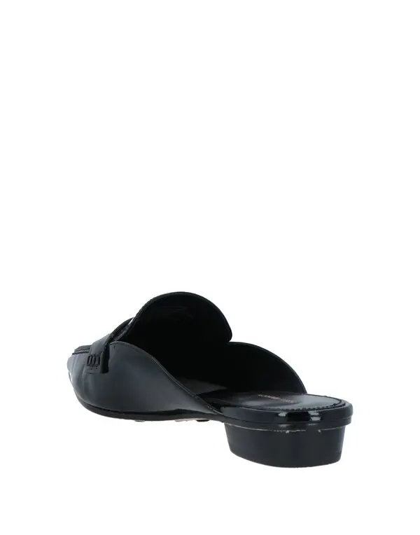 Tory Burch Closed-toe Slippers With Logo Detail