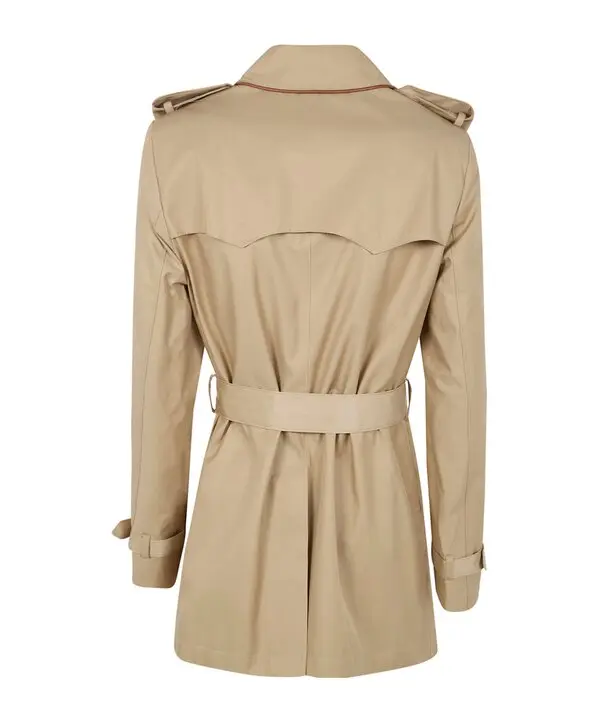 Ralph Lauren Double Breasted Belted Trench Coat