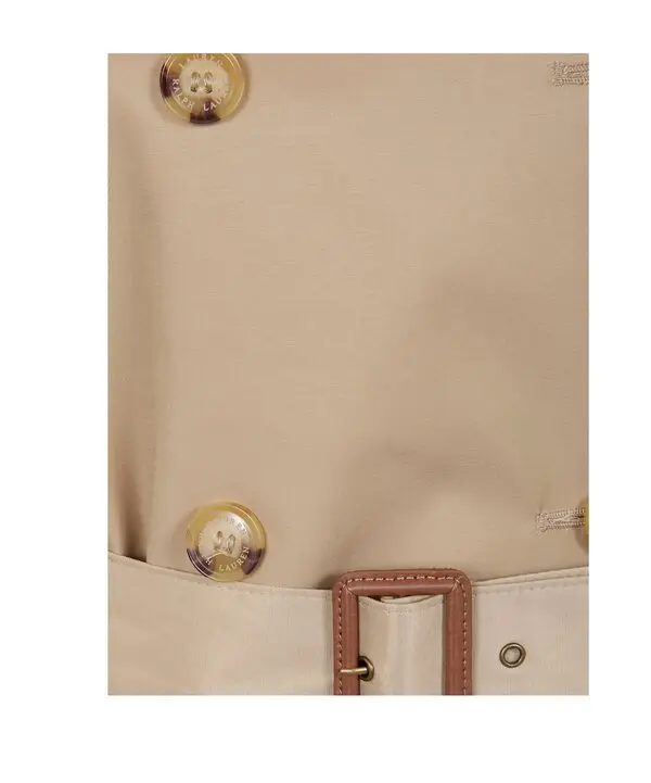 Ralph Lauren Double Breasted Belted Trench Coat