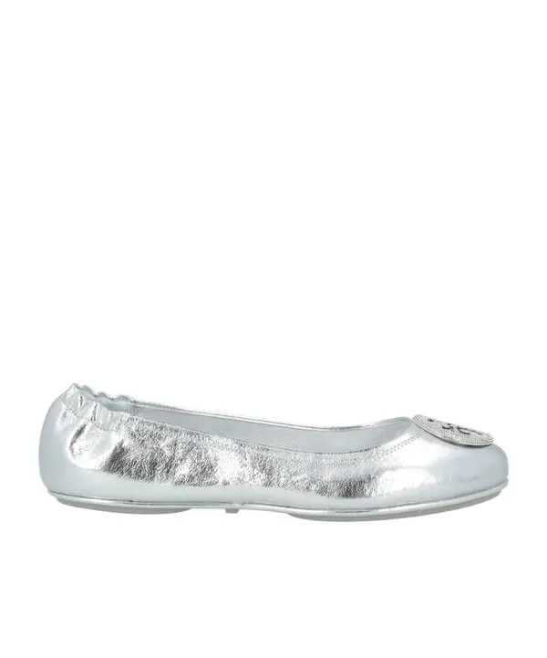 Tory Burch Metallic Ballet Flats