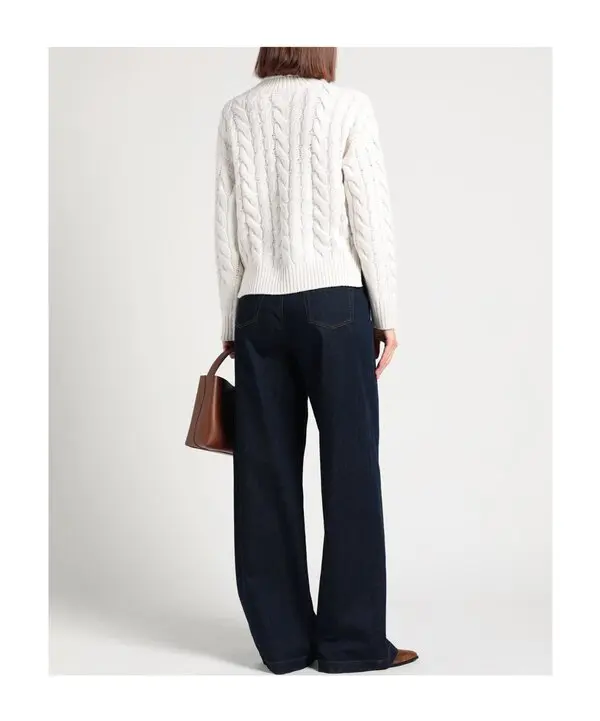 Brunello Cucinelli Long-sleeve Cable Knit Turtleneck Sweater
