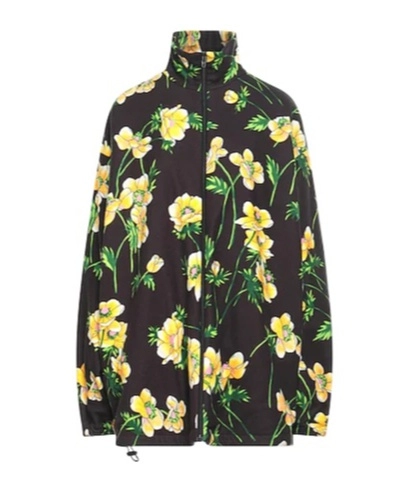 Balenciaga Printed Long Sleeve Jacket