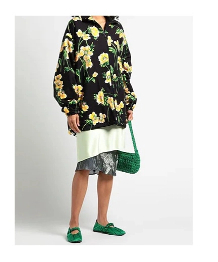 Balenciaga Printed Long Sleeve Jacket