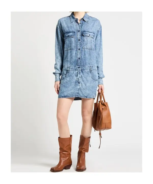 Isabel Marant Étoile Long-sleeve Denim Dress