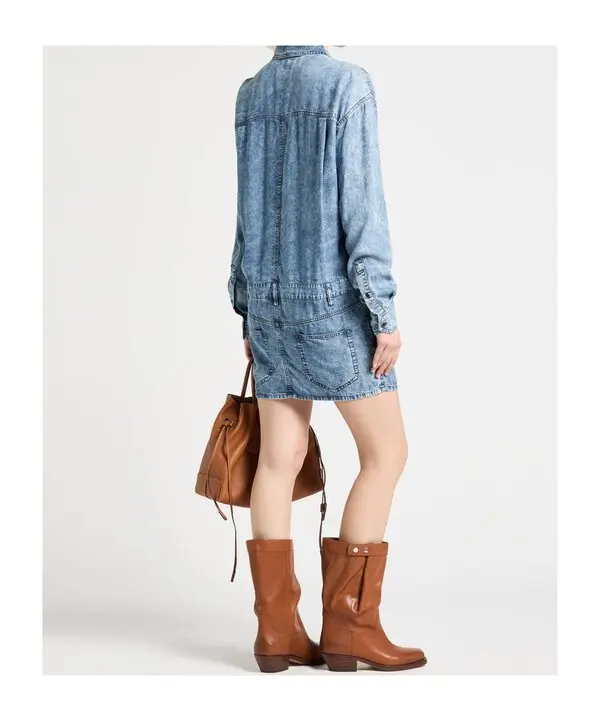 Isabel Marant Étoile Long-sleeve Denim Dress