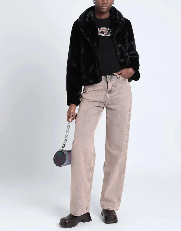 DIESEL® Minimalist Solid Color Knit Sweater