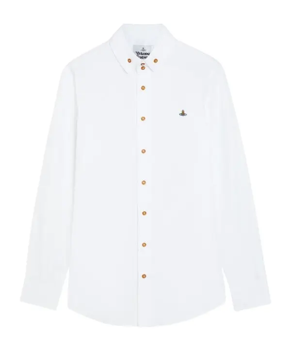 VIVIENNE WESTWOOD Button Cotton Shirt - White