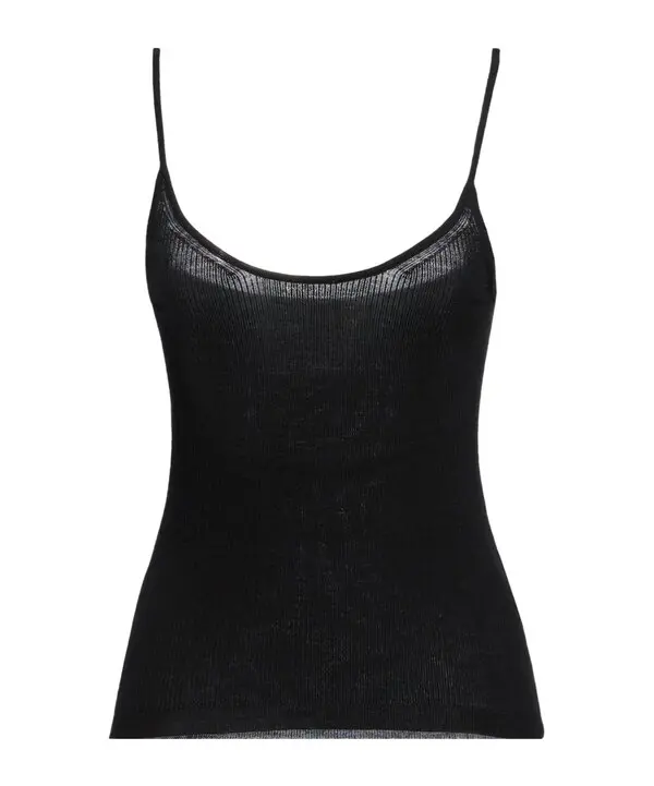 Chloé Solid Color Sleeveless Knit Top
