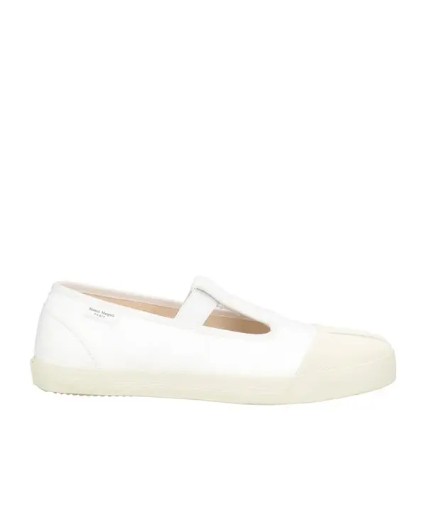 MAISON MARGIELA Two-tone Ballet Flats With Elasticated Strap