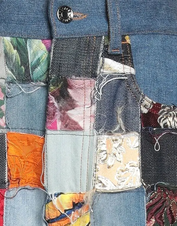 Dolce & Gabbana Patchwork Straight-leg Jeans