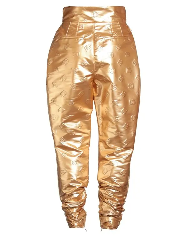 Dolce & Gabbana Slim-fit Metallic Logo Trousers