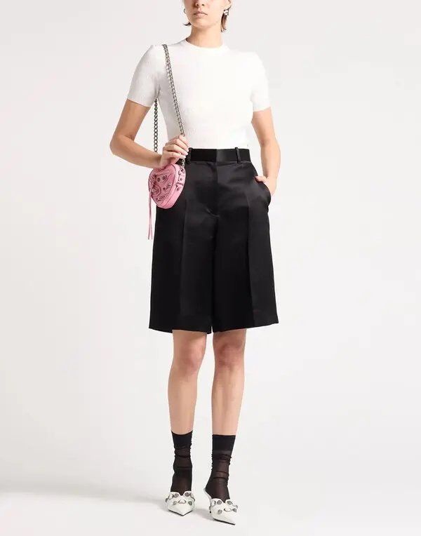 Balenciaga Lightweight Short-sleeve Knit Sweater