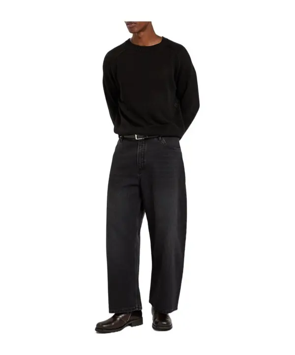 Studio Nicholson Mid-rise Wide Leg Jeans