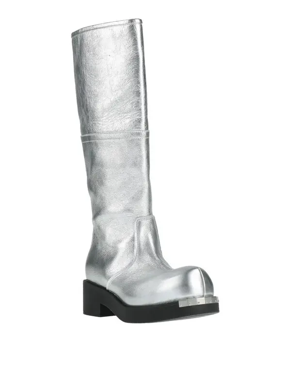 MAISON MARGIELA Metallic Block Heel Boots