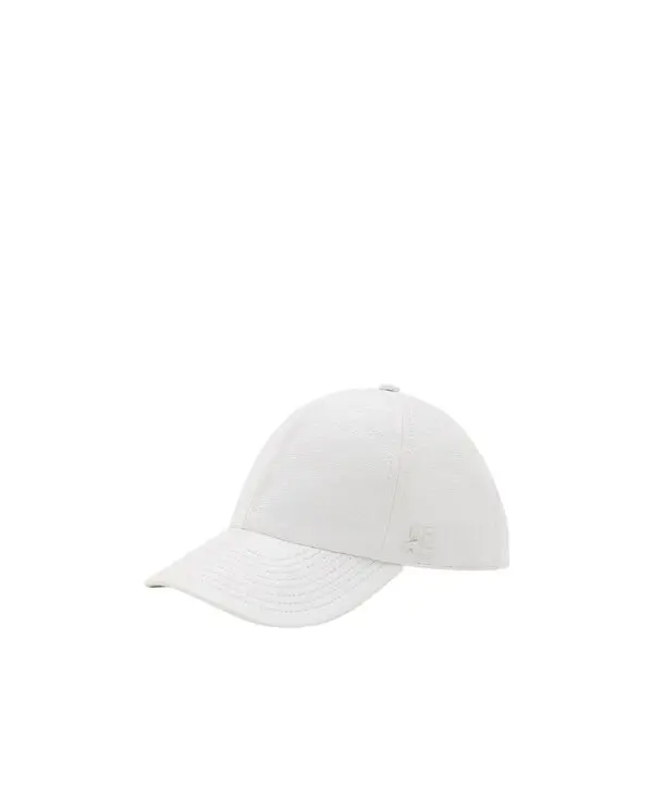 COURREGES Courrèges Logo-patch Curved Peak Baseball Cap