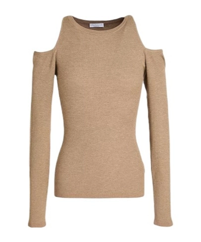 Brunello Cucinelli Crew Neck Knitwear - Nude