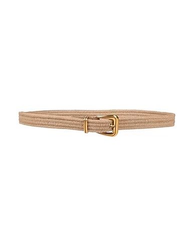 Brunello Cucinelli Simple Solid Color Woven Leather Belt