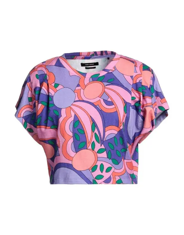 Isabel Marant Étoile Multicolor Printed Crewneck T-shirt