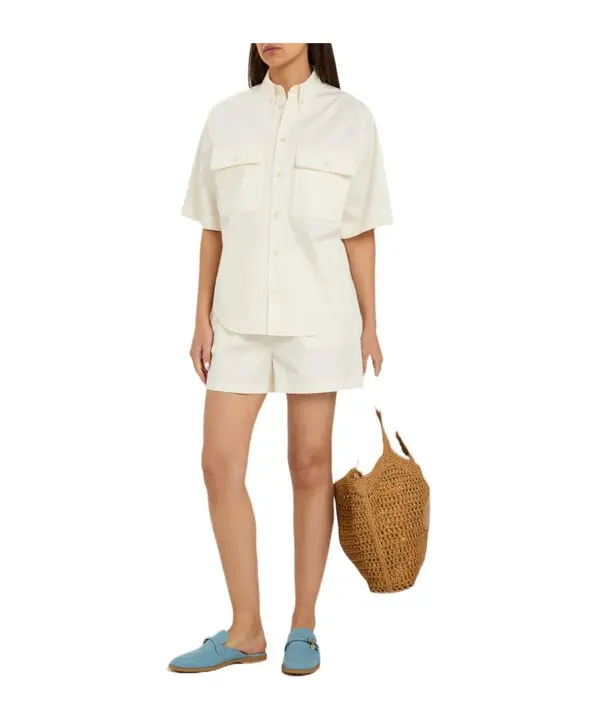 TOD'S Short-sleeved Button-down Shirt