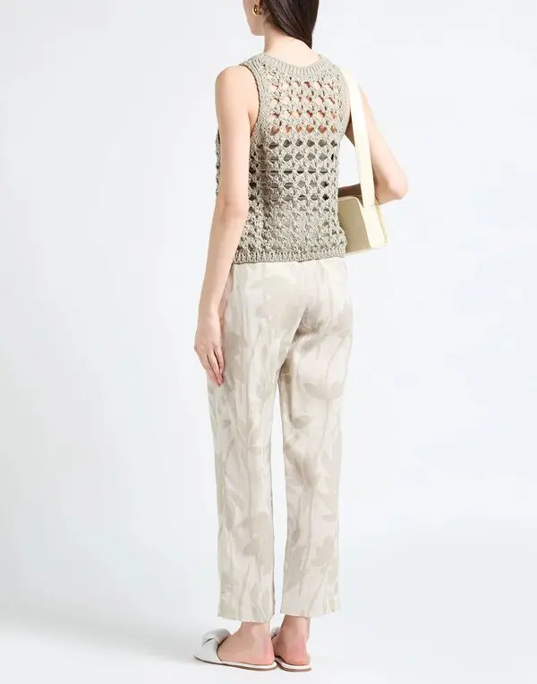 Brunello Cucinelli Sleeveless Crochet Knit Dress