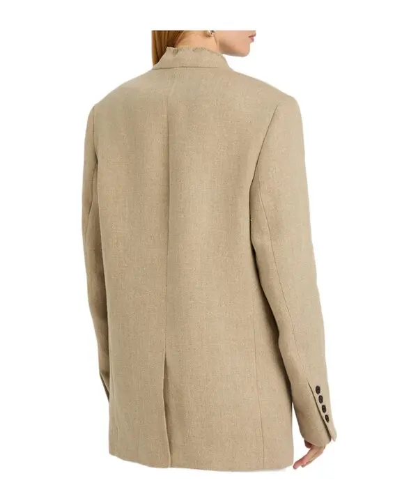TOTEME Frayed Linen Jacket