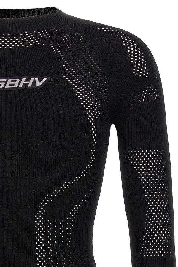 MISBHV Openwork Long-sleeved Future Sport Top