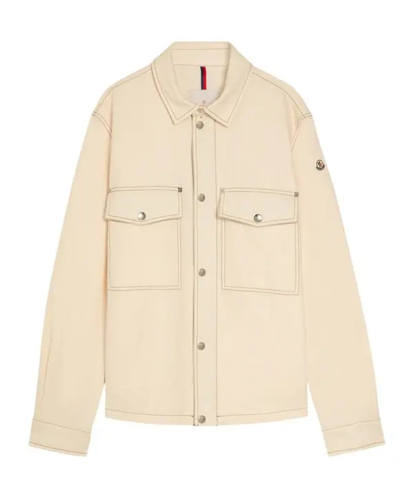 Moncler Linen Texture Outer Shirt