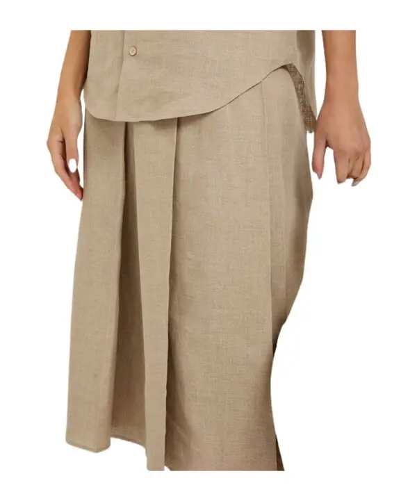 TOD'S Minimalist Versatile Solid Color Skirt