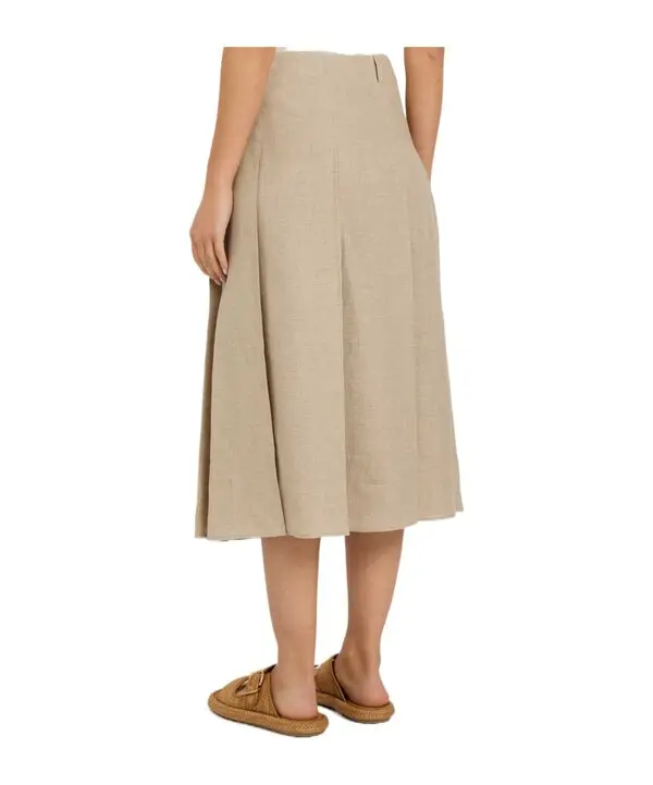 TOD'S Minimalist Versatile Solid Color Skirt