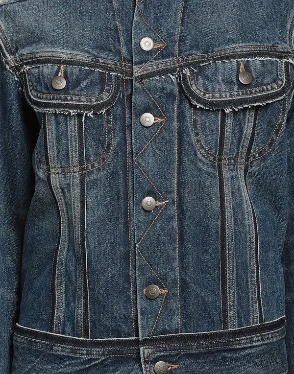 MAISON MARGIELA Distressed Denim Trucker Jacket