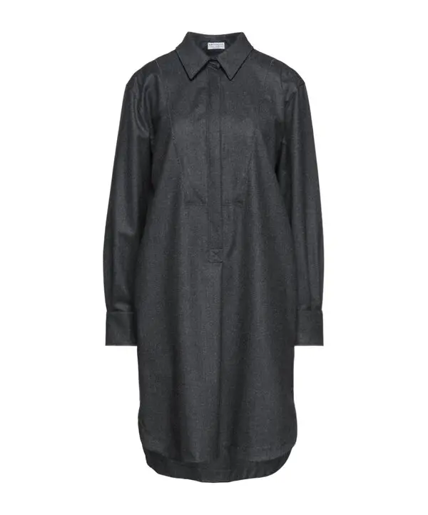 Brunello Cucinelli Flannel Shirt Dress
