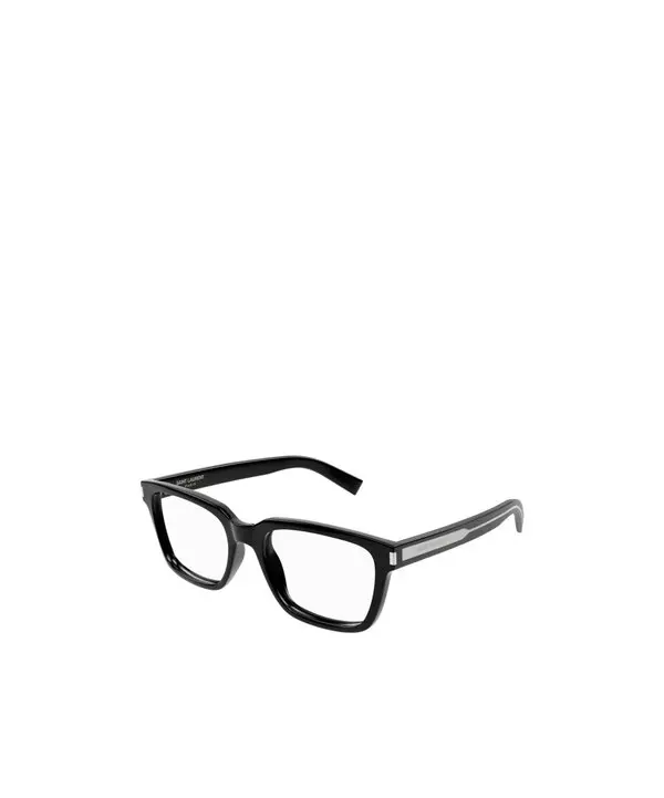 Saint Laurent Rectangular Logo Eyeglasses
