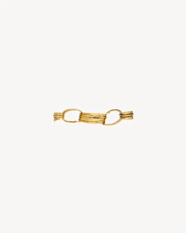 Saint Laurent Chain Bracelet With Cassandre Pendant
