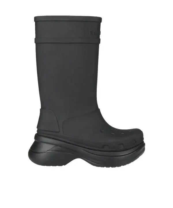 Balenciaga Minimalist Solid Color Rain Boots