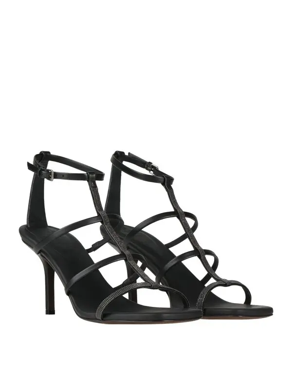 Brunello Cucinelli Simple Round-toe Sandals