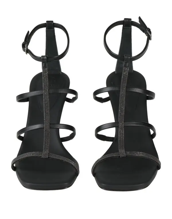Brunello Cucinelli Simple Round-toe Sandals