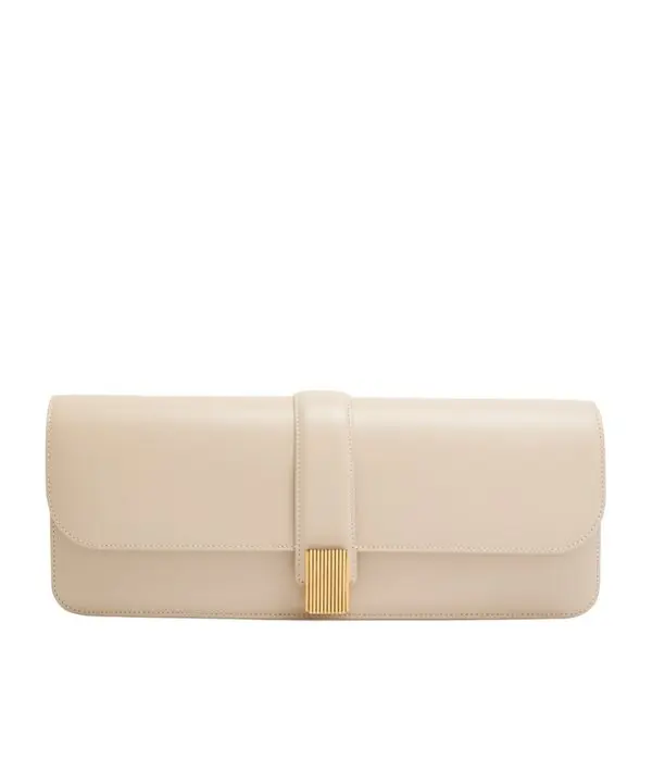 Khaite Blake Leather Clutch