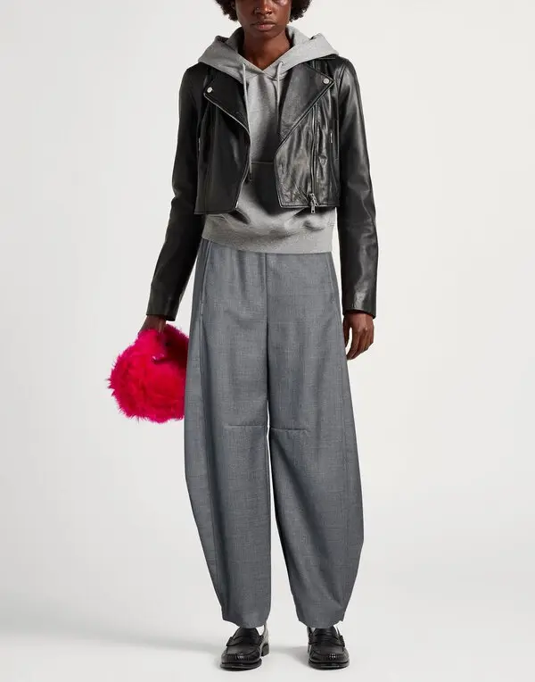 MAXCO. Elastic Waist Casual Pants