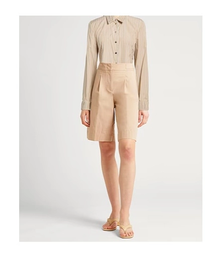 Tory Burch Striped Long Sleeve Shirt
