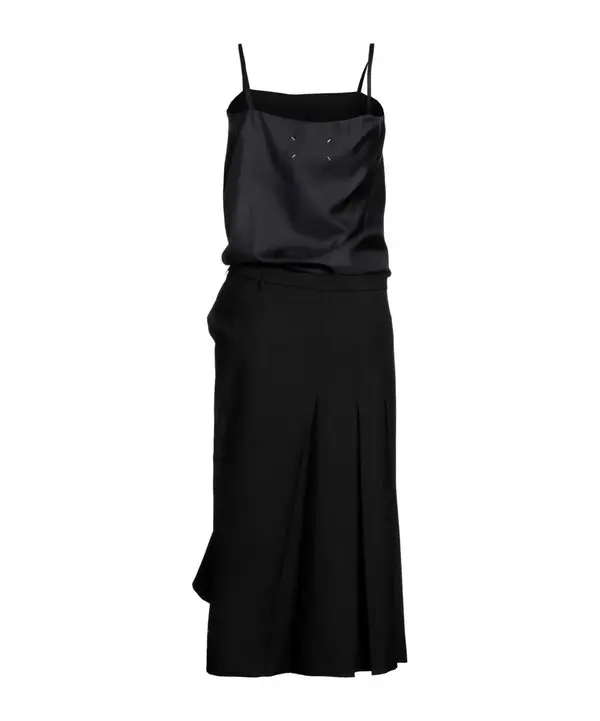 MAISON MARGIELA Sleeveless Square Neck Dress