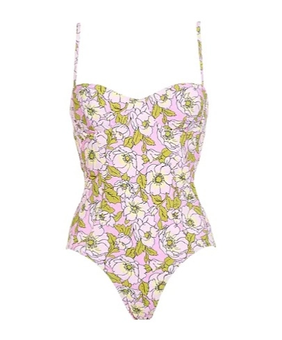 Tory Burch Floral One-piece Swimsuit