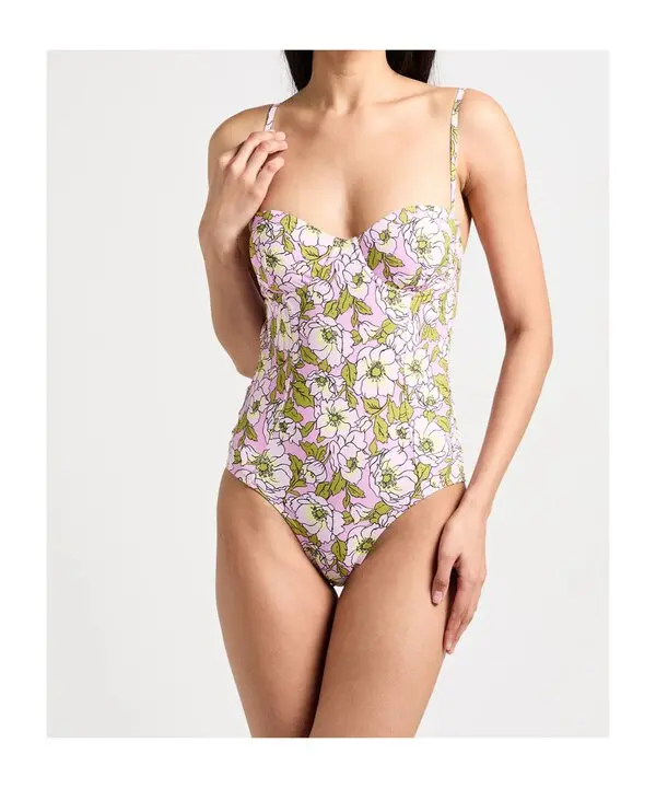 Tory Burch Floral One-piece Swimsuit
