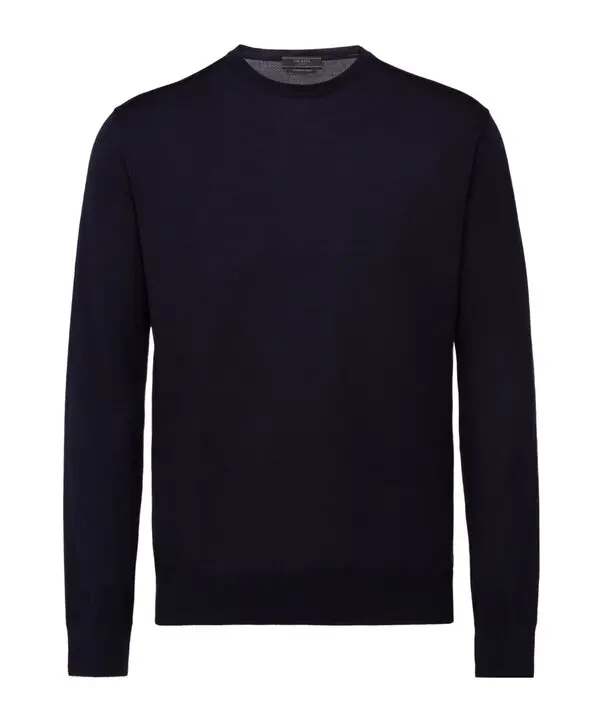 Prada Knitted Crewneck Jumper